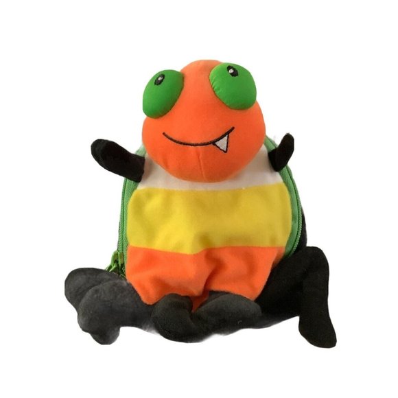 Hallmark | Costumes | Spider Candy Corn Zipper Plush Pouch Coin Purse 8 ...